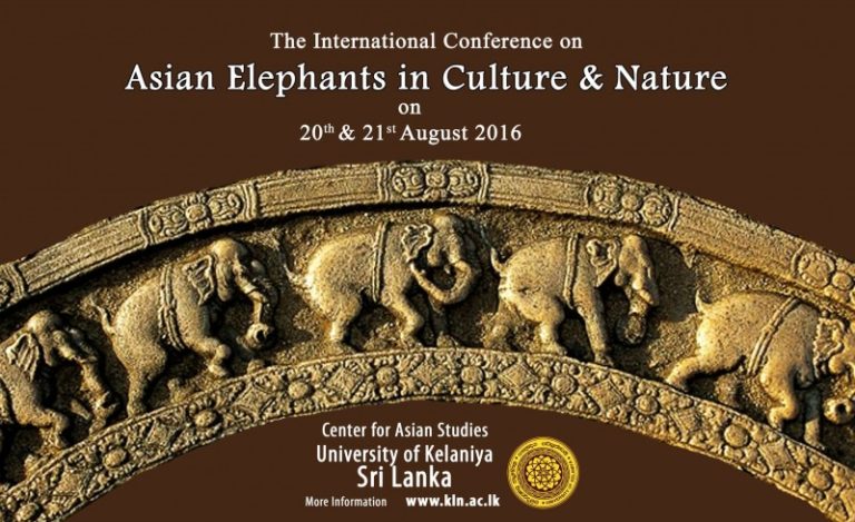 The International Conference on “Asian Elephants in Culture & Nature”